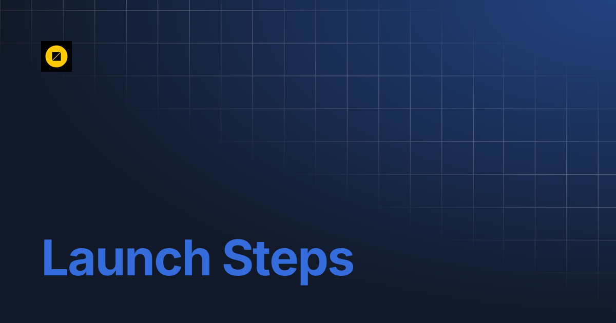 Launch Steps | XnY