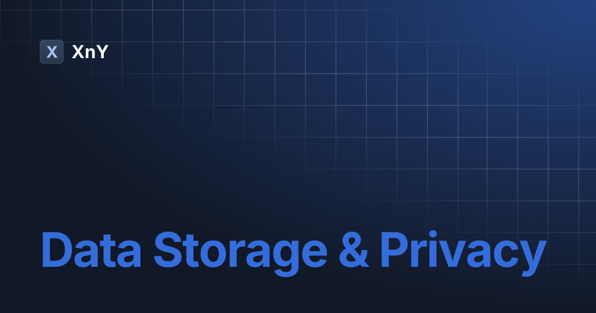 Data Storage & Privacy | XnY